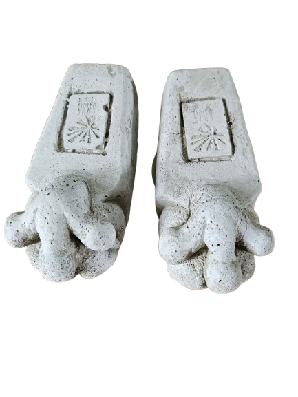 Concrete pot Feet Various (Each) – Gardenvale